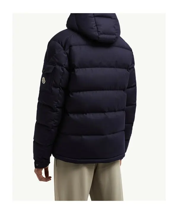 Buy Moncler Montgenevre Hooded Down Jacket - Navy Blue At 13% Off